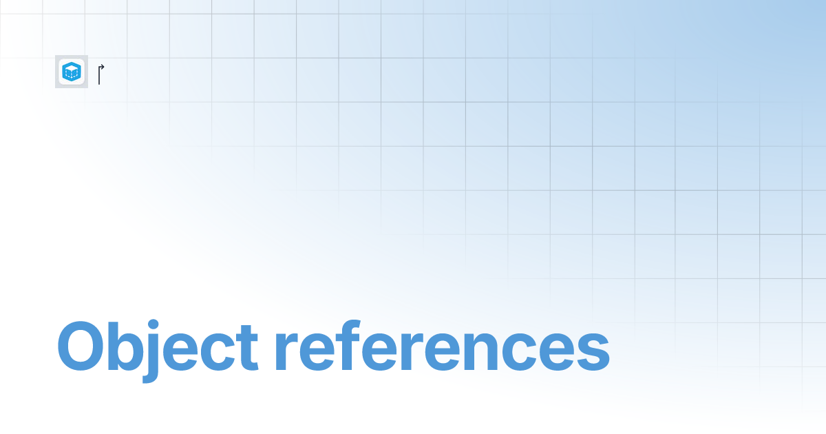 Object references | BlackBox