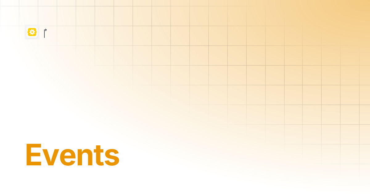 Events Events
